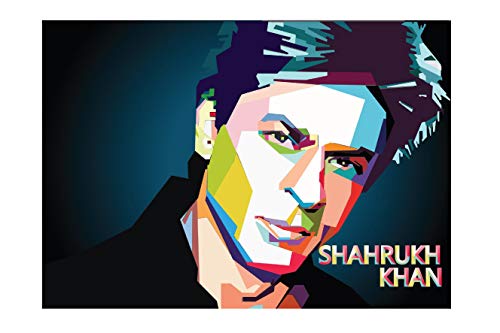 Buy ISEE 360® Shahrukh Khan Wall Sticking Self Adhesive Movies ...