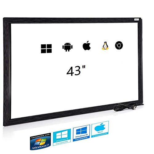 Indesign 43 Inch Interactive Touch Frame 10 Points Infrared Multi Touch ...