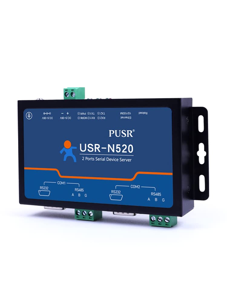 Mua PUSR 2 Port Serial RS485 to Ethernet Converter Supports MQTT Modbus ...
