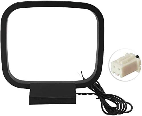 TXYFYP AM Loop Antenna 2 Pin,Twin Lead Bare Wire Connector Adapter ...