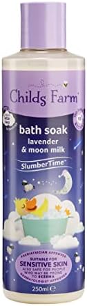 Childs Farm Slumber Time Sleep Bath Soak Lavender and Moon Milk ...