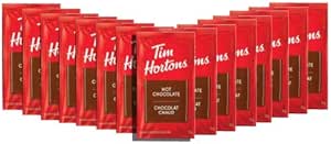 Tim Hortons Hot Chocolate mix Sachets.15 sachets X 28g: Buy Online at ...