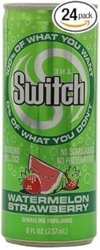 Amazon.com: The Switch Sparkling Juice, Watermelon Strawberry, 8-Ounce ...