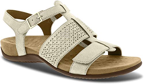 Vionic Women's Rest Goldie Backstrap Sandal - Ladies Adjustable Sandals ...