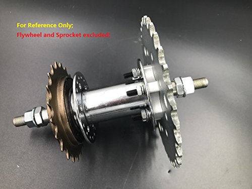 dolphin1986 Bicycle Rear Hub Assembly for 48cc/60cc/66cc/80cc Gas ...