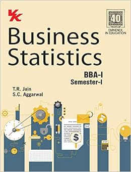 Business Statistics Bba 1St Year Semester-I Punjab University (2020-21 ...