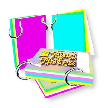 Amazon.com : Ring Notes 3X5 : Index Cards : Office Products