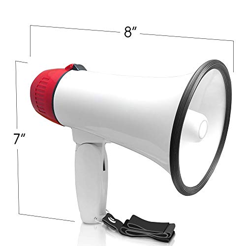 ArtCreativity Battery-Operated Megaphone - Set of 2 - Portable Mega ...