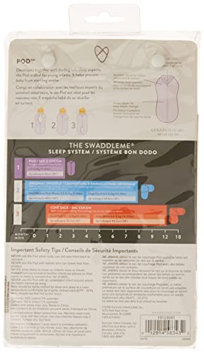 SwaddleMe Pod - Newborn Girl, 2 Pack, Free to Fly, 0-2 Months | Pricepulse