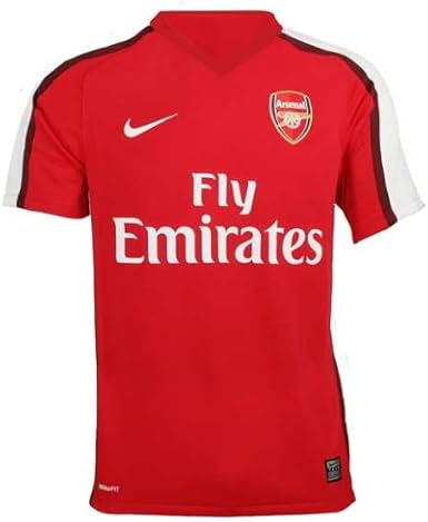Amazon.com : Nike Arsenal Home Jersey 08/09 (Large/Adult, Red/White 614 ...