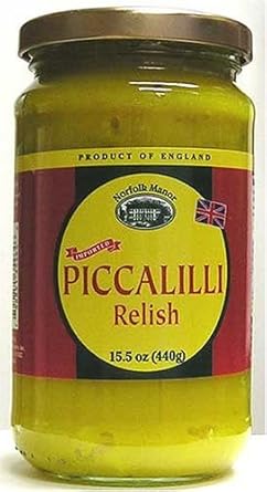 Amazon.com : Norfolk Manor Piccalilli Relish 440g : Condiments Pickles ...