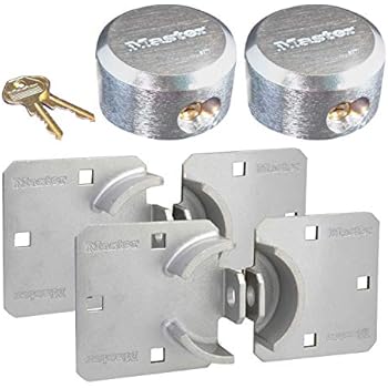 Master Lock Hasp / Hidden Shackle Keyed Alike Padlocks 770 - 6271KA-2 ...