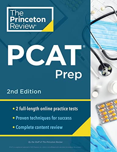 Princeton Review PCAT Prep, 2nd Edition: Practice Tests + Content ...