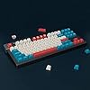 UK Keycaps 172 Keys SA Profile Double Shot Red Ponyo 6.25u/7u ISO/ANSI ...