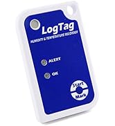 LogTag UTRID-16 Multi-use Temperature Recorder, with Display, 16,000 Readings, 6-Month Battery ...