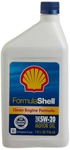 Amazon.com: Formula Shell Conventional 5W-20 Motor Oil (1 Quart, Case ...