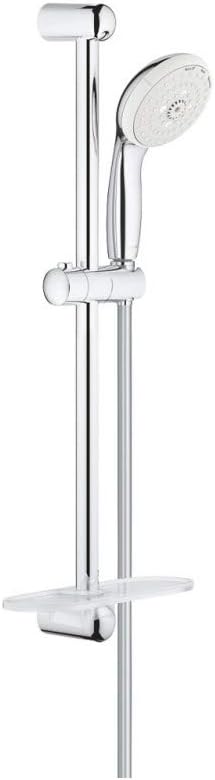 Grohe 27600001 Storm 3-Jet Shower Rail Set, Chrome: Amazon.co.uk: DIY ...
