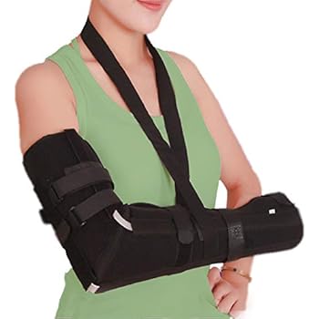 Amazon.com: Arm Sling Shoulder Immobilizer Support Brace Rotator Cuff ...
