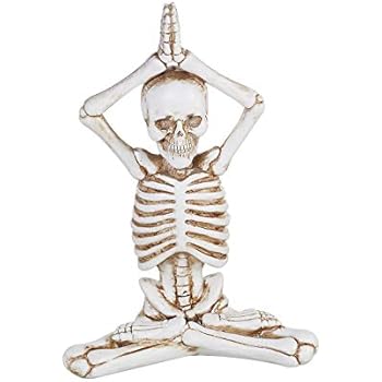 Amazon.com: Ganz Zen Skeleton Figurines in Various Meditation Poses ...