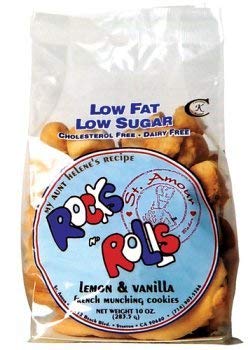 Amazon.com: St Amour Rocks N Rolls French Munching Cookies, Almond, 10 ...