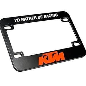 Amazon.com: KTM Moto License Plate Frame UPW1571000: Automotive