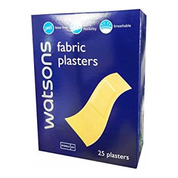 Amazon.com: 4 packs of Watsons Watershield Plasters (Extra Large ...