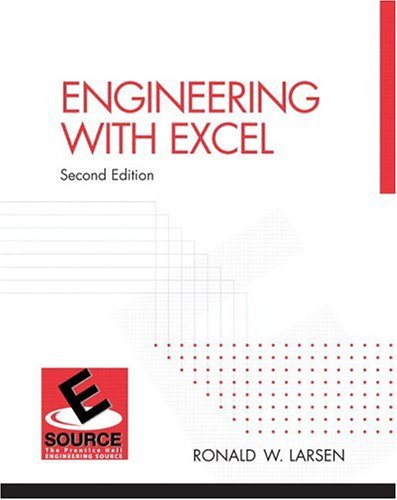 Amazon.com: Engineering With Excel: 9780131475113: Larsen, Ronald W.: Books