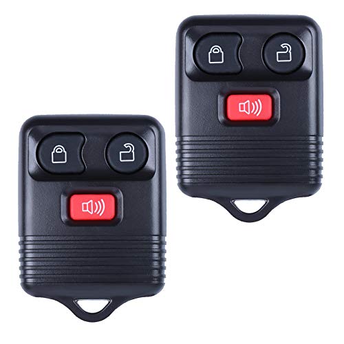3 Buttons Entry Remote Control Key Fob Transponder Chip fits Ford 1998 ...