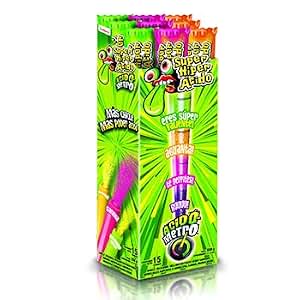 SUPER HIPER ÁCIDO - CHICLE EXTRA LARGO - 22 CM - 30 UNIDADES: Amazon.es ...