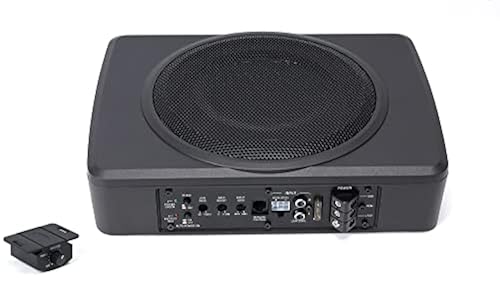 Slim subwoofer underseat with amp Active Powered Car- 600 Watts Max ...
