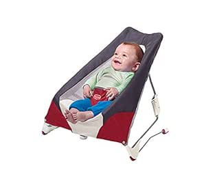 Amazon.com : Tiny Love Take Along Baby Bouncer, Grey/Red : Infant ...