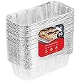 Amazon.com: Stock Your Home 2 Lb Aluminum Foil Mini Loaf Pans (50 Pack ...