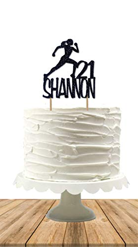 Runner’s Cake Topper, Female Runner, Marathon Runner, Cross-Country ...