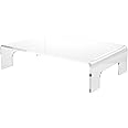 Amazon.com: Plymor Clear Acrylic Display Riser with Tray Handles, 3" H ...
