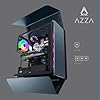 AZZA CAST PC Case - ATX Mid-Tower with Aluminum Wings, Mesh & Plate ...