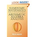 Elementary Mathematics from an Advanced Standpoint: Arithmetic, Algebra ...