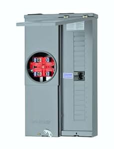 Square D by Schneider Electric SC1624M100S Homeline 100-Amp 16-Space 24 ...