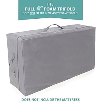 Amazon.com: Cuddly Nest Folding Mattress Storage Bag Heavy Duty Carry ...