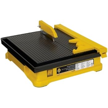 QEP 60084A 4-Inch Portable Tile Saw with Water Cooling System - Power ...