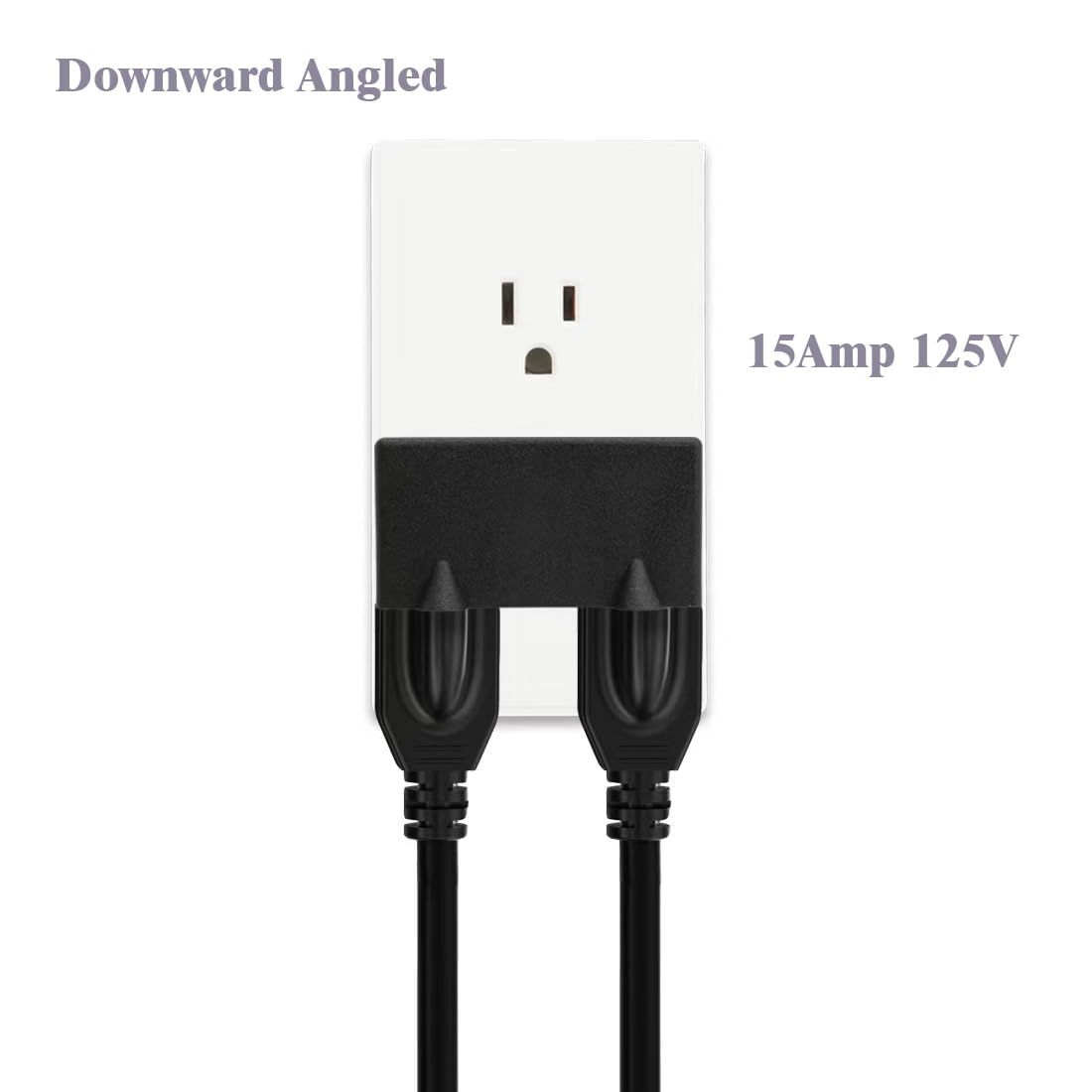 Mua 90 Degree Adaptor Right Angled Downward Angled USA 3-Prong Male ...