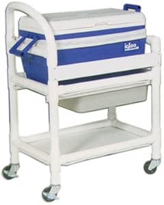 Amazon.com : Hydration Cart with 48 Quart Ice Chest and Side Panels ...