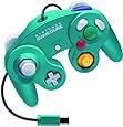 Amazon.com: Nintendo GameCube dedicated controller emerald blue: Video ...
