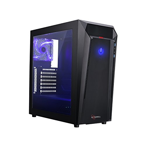 ROSEWILL ATX Mid Tower Gaming Computer Case with Side Window, Gaming ...