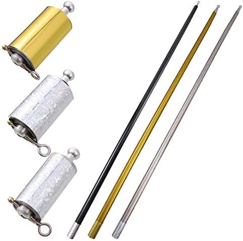 DragonflyDreams 3 Pieces Metal Appearing Cane Magic Wand Magic Cane for ...