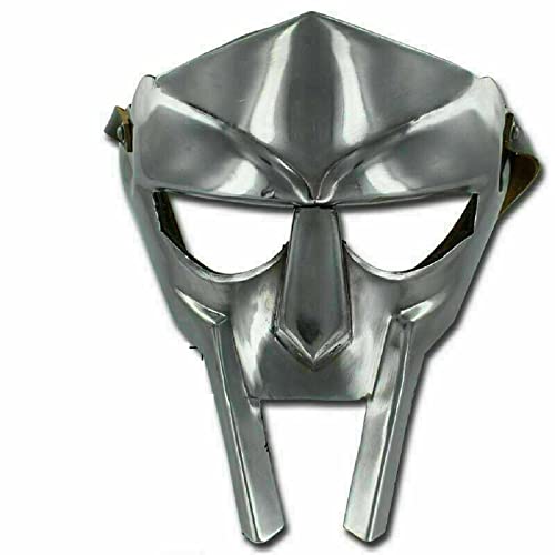 ADVIK ENTERPRISES Medieval Steel Gladiator Face Mask | Hand Forged SCA ...
