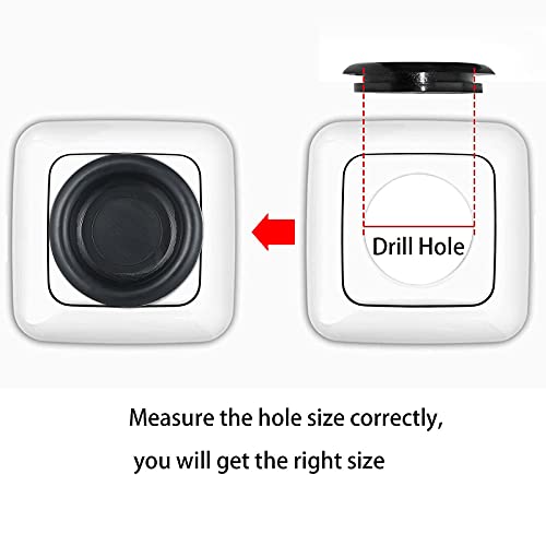 BUSY-CORNER Rubber Grommet Assortment Firewall Solid Closed Hole Plug ...