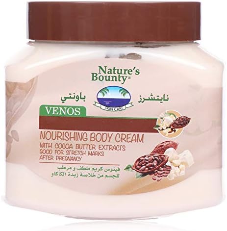 Nature's Bounty Venos Nourishing and Moisturizing Body Cream with Cocoa ...