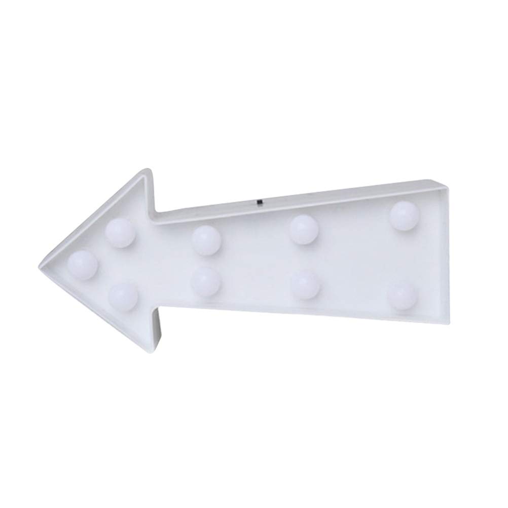 3D Arrow Sign Light LED Plastic Arrow Shaped Sign-Lighted Marquee Arrow ...