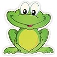 Amazon.com: Frog Mini Wall Cutouts, 3 inches, 36 Pieces : Office Products