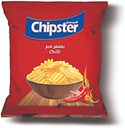 سعر Chipster Wavy Chilli Chips, Pack of 6 فى السعودية | بواسطة امازون ...